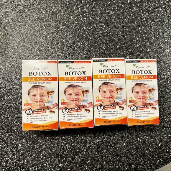 Flysmus | Skincare | Pack Of 4 Flysmus Botox Bee Venom Firming Serum ...